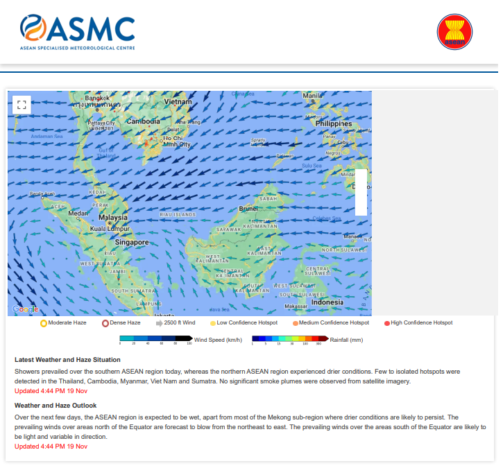 Regional Haze Situation